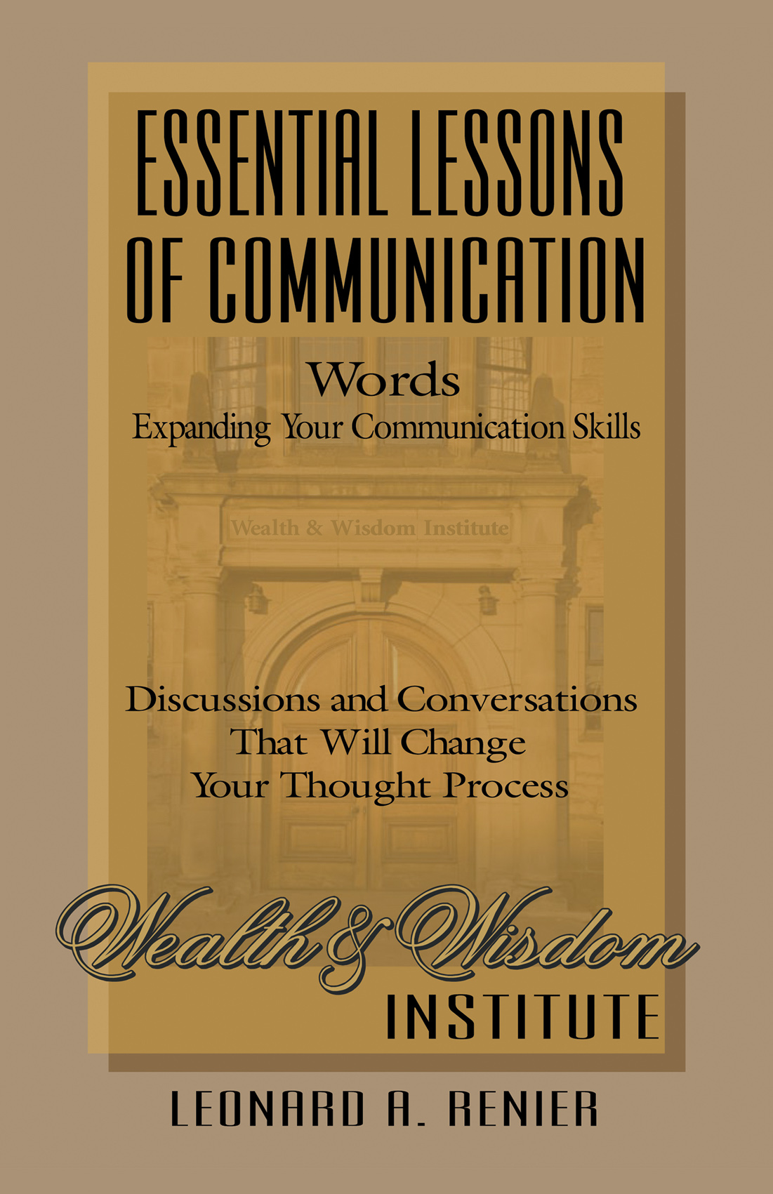 Books - Wealth and Wisdom Institute